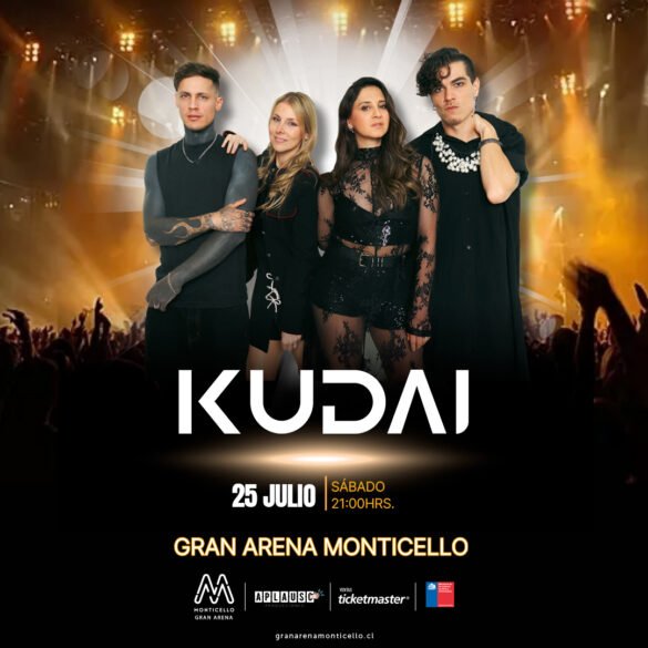 Kudai regresa a Gran Arena Monticello con nuevo material musical - Vi.cl